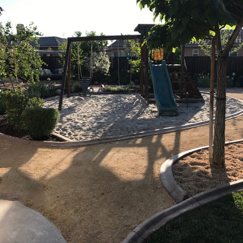 Create a Safe Swingset Space | McCabe's Landscape