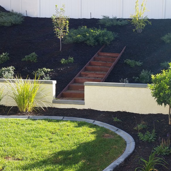 Building Steps on a Slope | McCabe's Landscape Construction