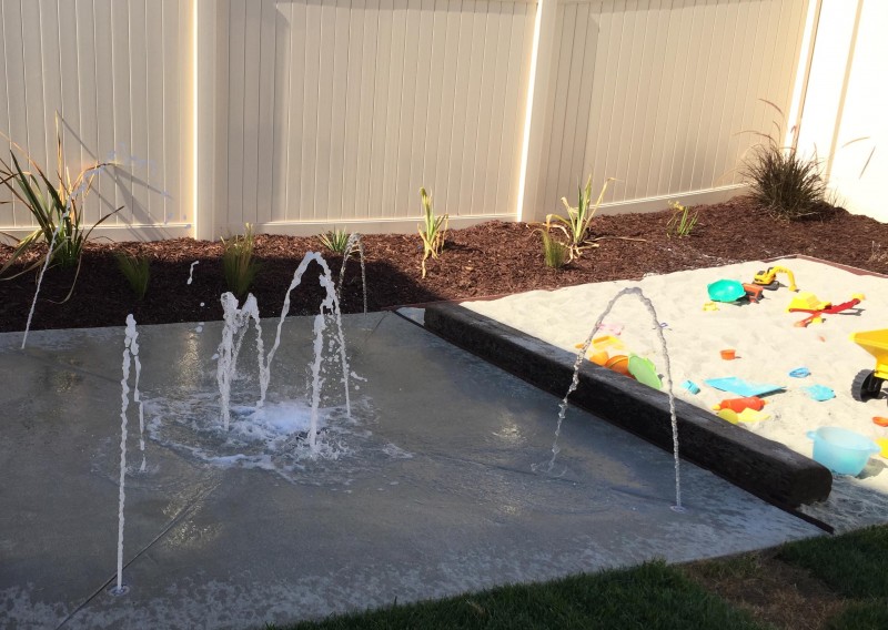 Splash Pad for Your Backyard | McCabe's Landscape Construction